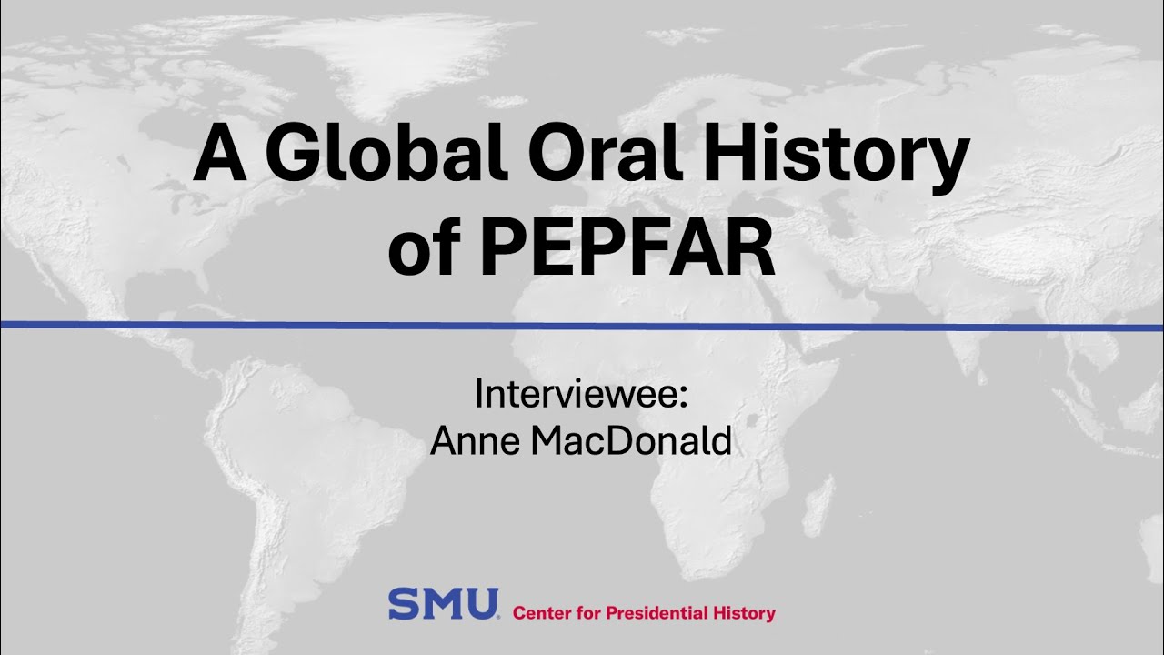 Anne MacDonald - A Global Oral History of PEPFAR - YouTube