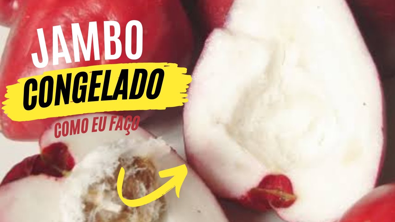 JAMBO para CONGELAR- passo a passo com eu faço. - YouTube
