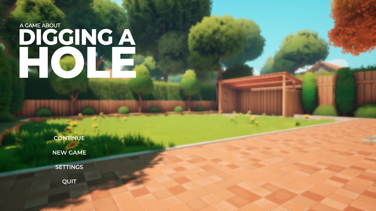 A guy with one brain cell plays A Game About Digging A Hole - YouTube