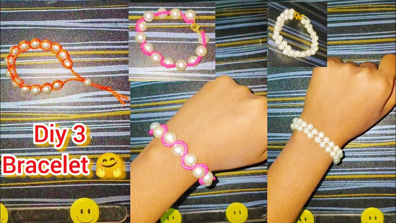 Diy 3 Beats bracelet 🤗| Handmade bracelet #craftwithanjali #diy ...