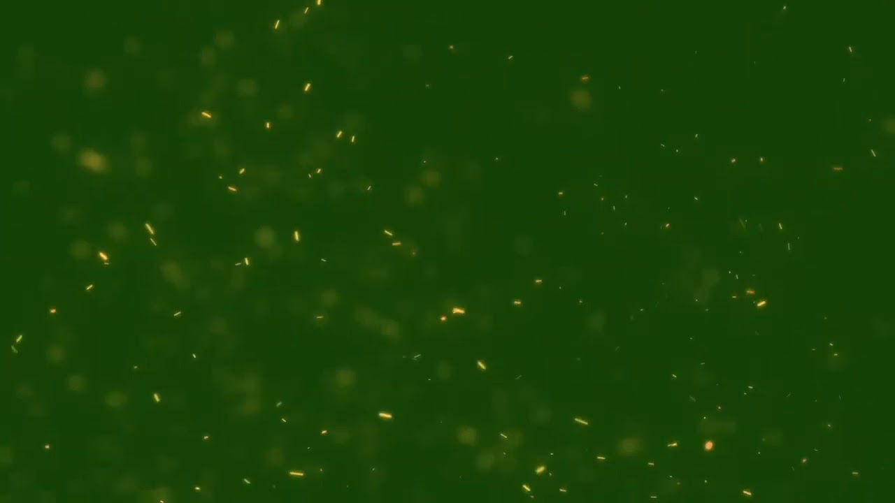 Green Screen Particles || Particles Green Screen || - YouTube