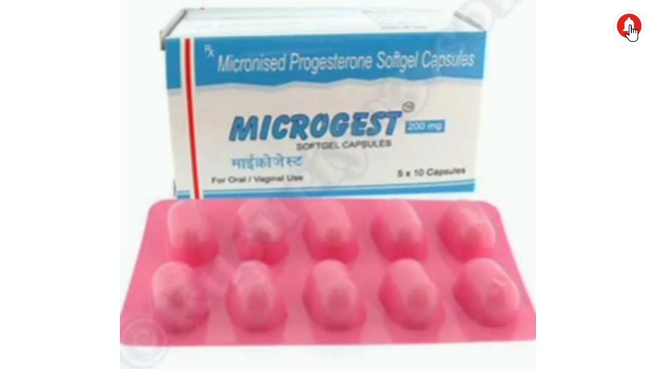 microgest 200 mg Tablets uses/ Side effects/HRT pregnancy के लिए दी ...