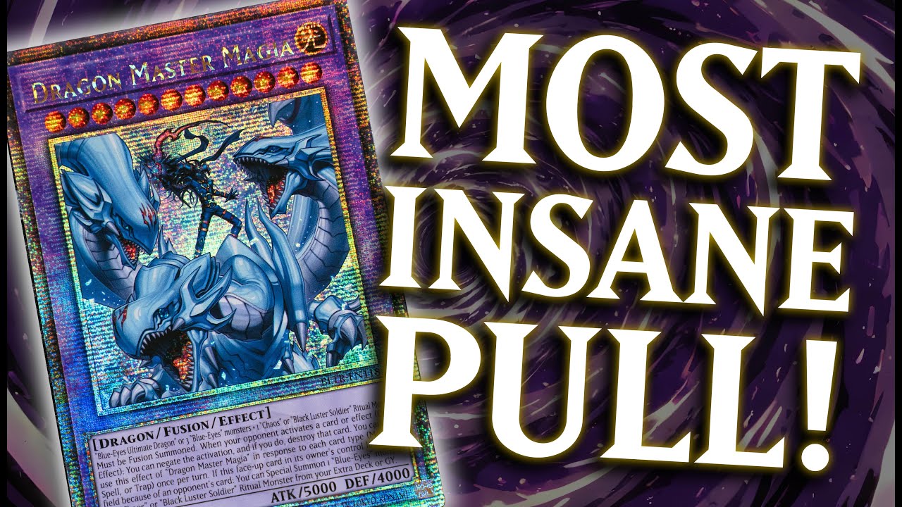 DRAGON MASTER MAGIA! The most INSANE YuGiOh opening of my LIFE! 😱 - YouTube