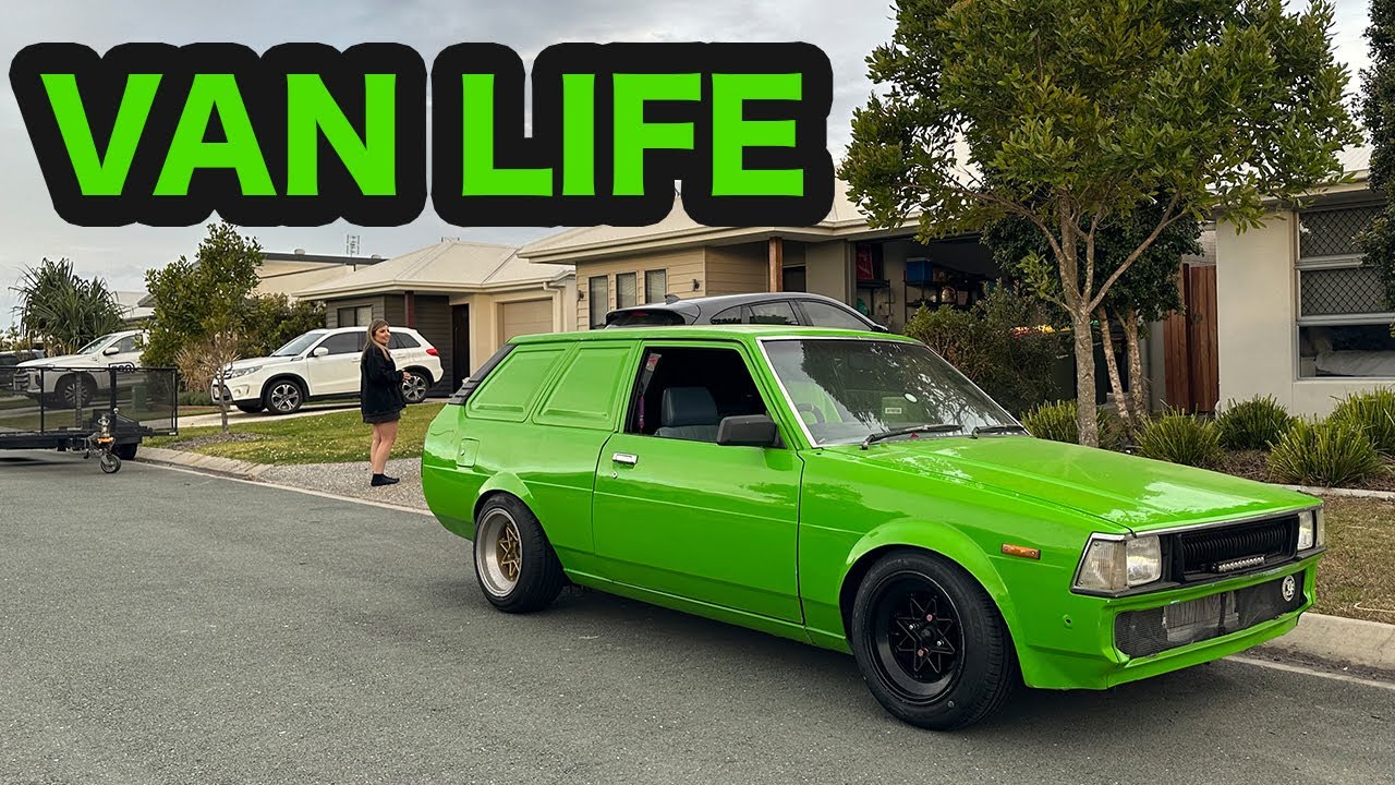 I BOUGHT A BRIGHT GREEN KE70 PANEL VAN FOR MY NEXT DRIFT CAR BUILD ...