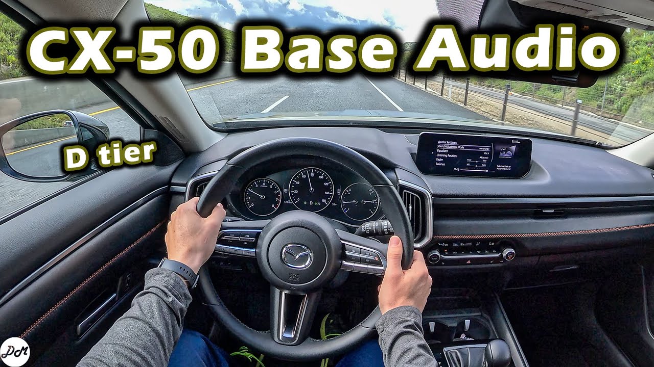 2024 Mazda CX-50 – 8-speaker Base Sound System Review - YouTube