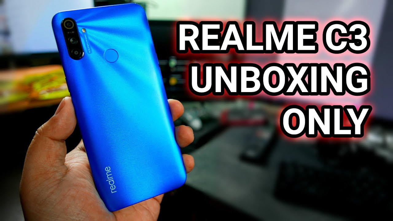 Realme C3 Behind The Scenes Unboxing (UNBOXING ONLY) - YouTube