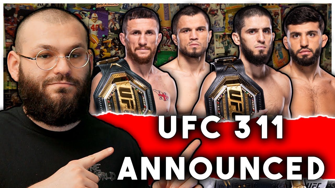 UFC 311 Islam vs Arman & Merab vs Umar & other fights announced so far ...