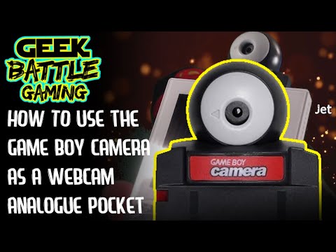 How to Use a Game Boy Camera as a Webcam with the Analogue Pocket ...