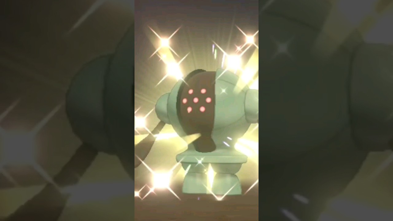 Shiny Registeel at 671 encounters! (Pokemon Sheild) - YouTube