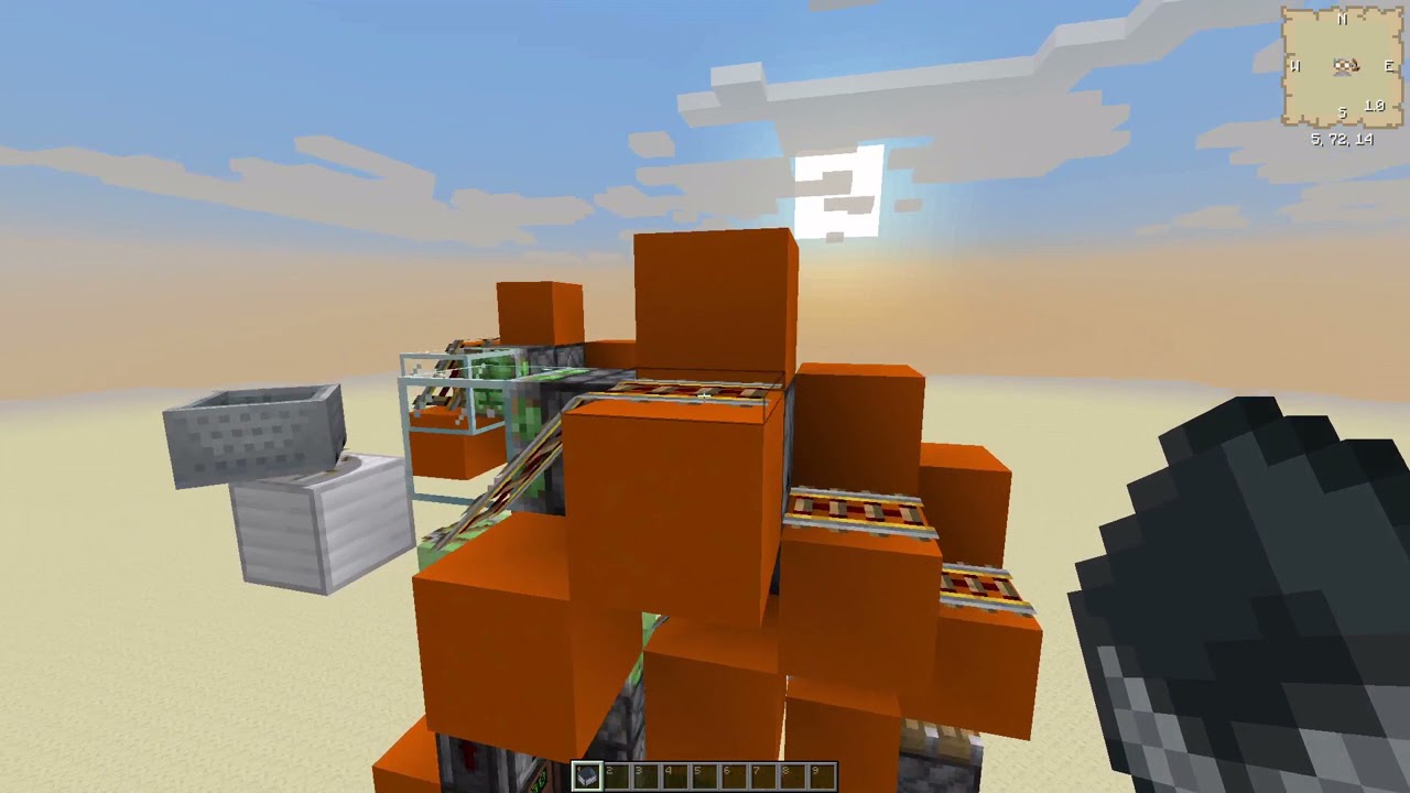 Ascending Diagonal Piston Bolt (Minecraft 1.14+) - YouTube