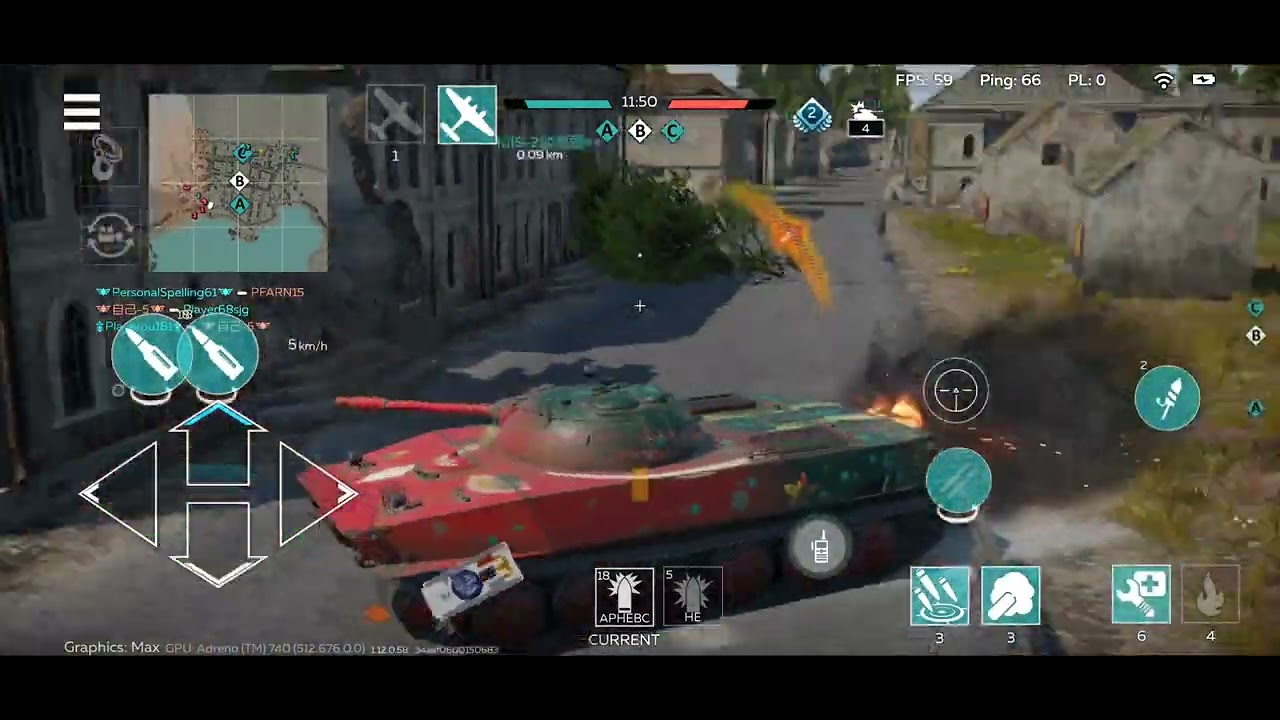 War Thunder Mobile Replay: Object 211 And ISU-152 "Heavy Hitters ...