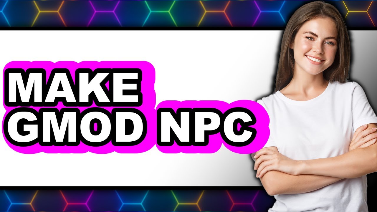 How To Make Gmod NPC - Step By Step - YouTube