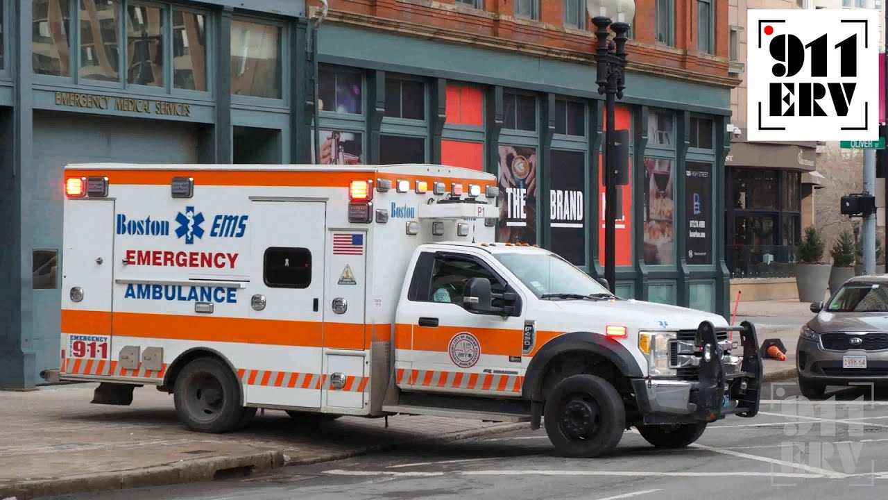 Boston EMS Paramedic 1 Responding - YouTube