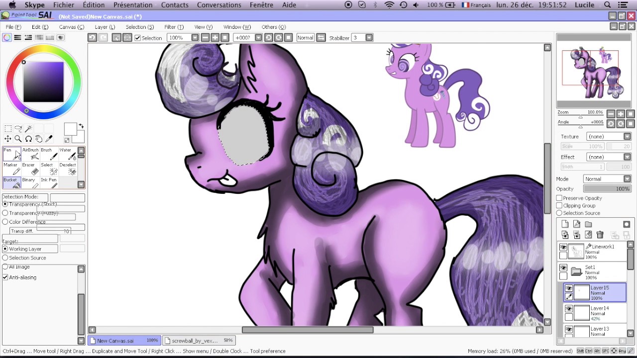 (Speedpaint MLP) Screwball (Daughter of Discord) - YouTube