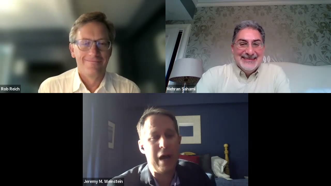 Rob Reich, Mehran Sahami, and Jeremy M. Weinstein discuss "System Error ...