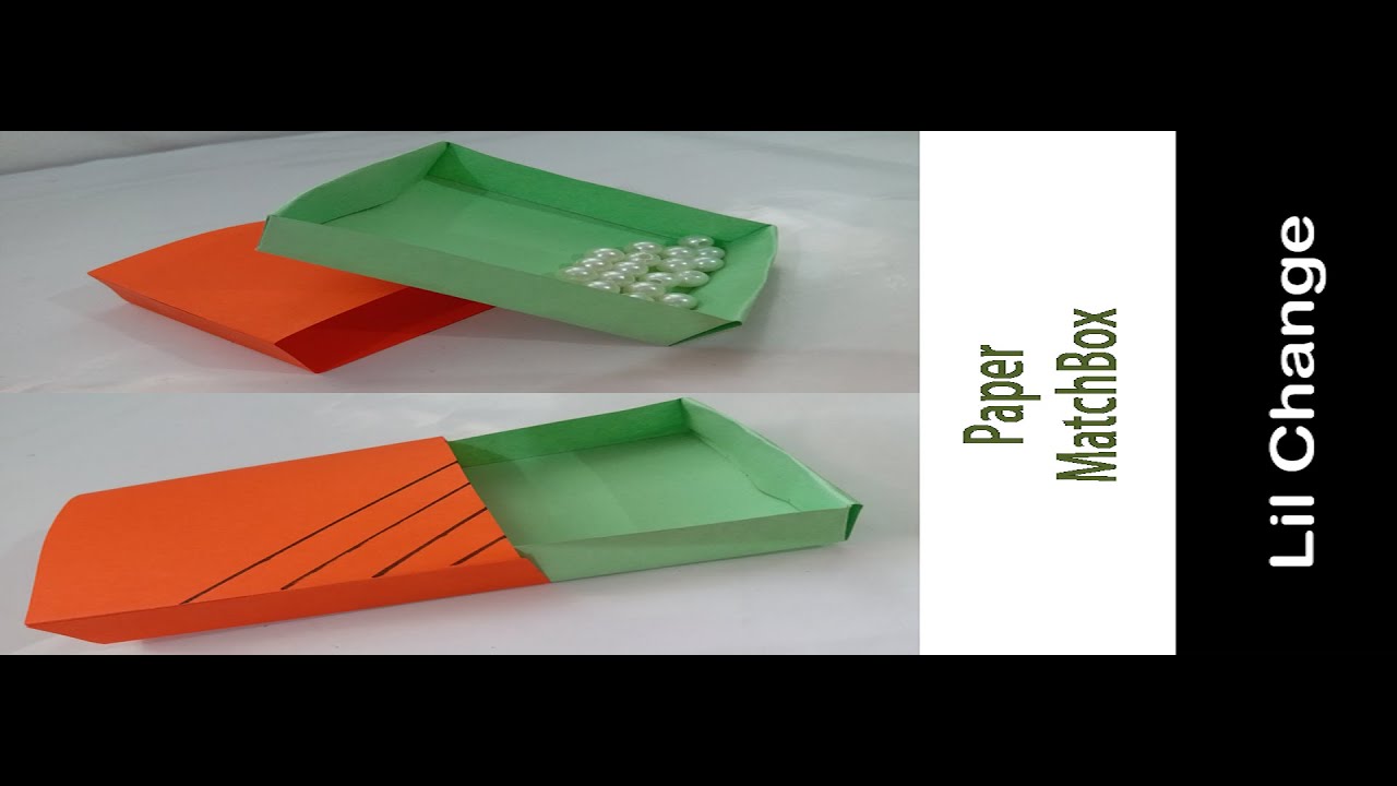 How to make paper matchbox | Cute Matchbox Gift ideas #matchboxcrafts ...