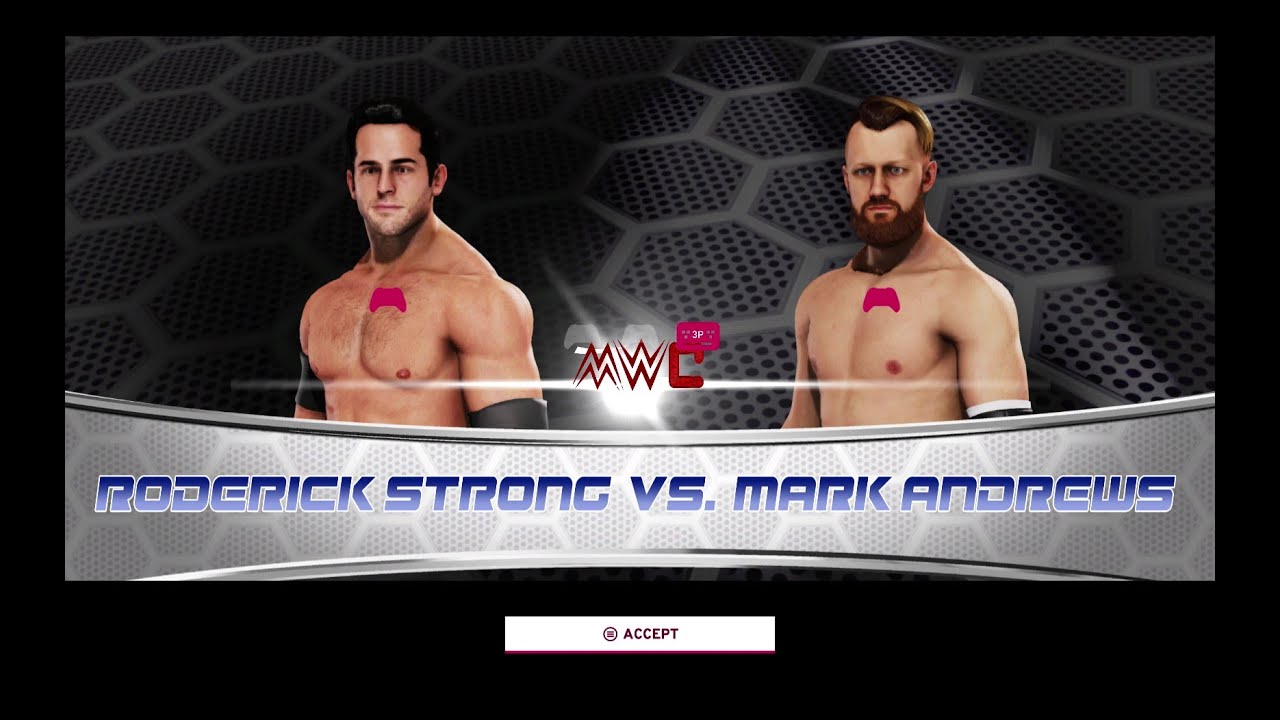 RODERICK STRONG VS MARK ANDREWS - WINNER ADDED AT MONEY IN THE BANK ...