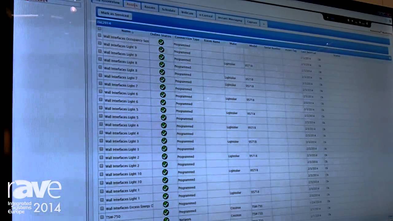 ISE 2014: Crestron Presents Crestron Fusion, Its Enterprise Building ...