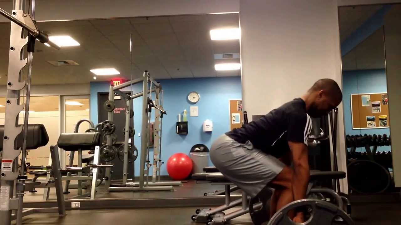 Side view deadlift - YouTube