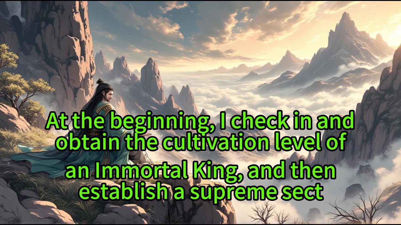 《At the beginning, I check in and obtain the cultivation level of an ...