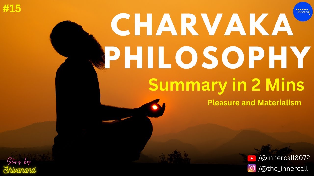 Charvaka philosophy Introduction| Indian philosophy | Pleasure and ...