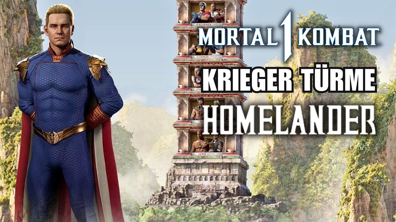 Mortal Kombat 1 - Krieger Türme - Homelander DLC Gameplay German ...