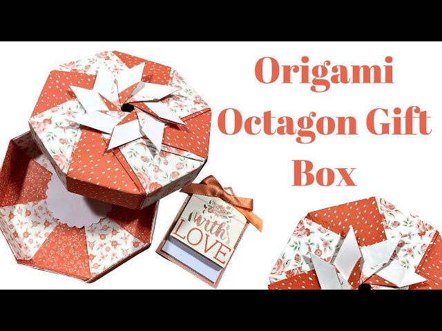 Origami Octagonal Box Folding Instructions Octagonal Origami Envelopes