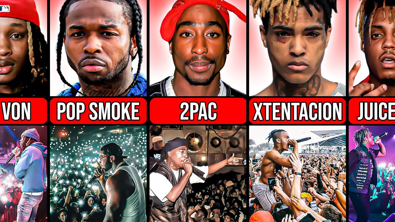 Last Сoncerts of Rappers Before Their Death - YouTube