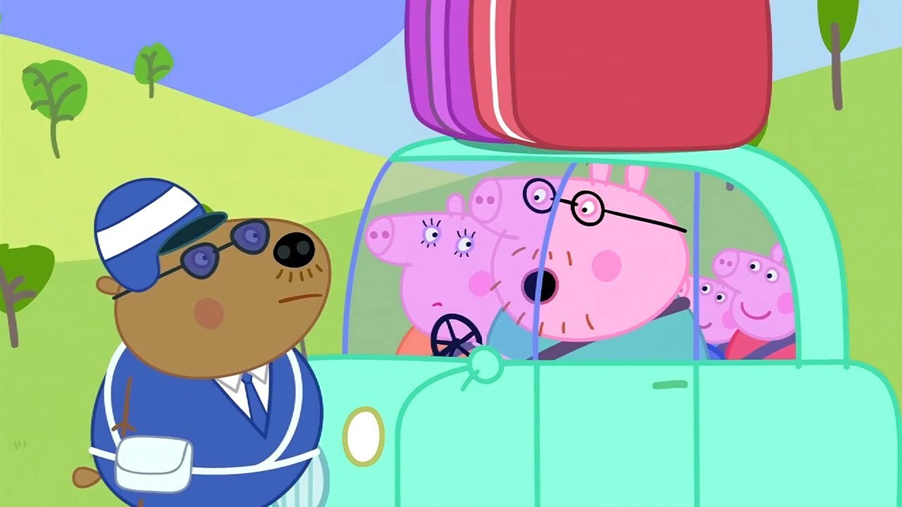 A FAT FISH Peppa pig Cartoon for kids - YouTube