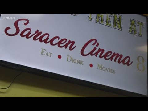 Pine Bluff's only movie theater opens again - YouTube