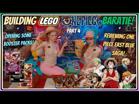 Build and Chill with Us! Building the LEGO One Piece Baratie + Reviewing East Blue!! Part 4