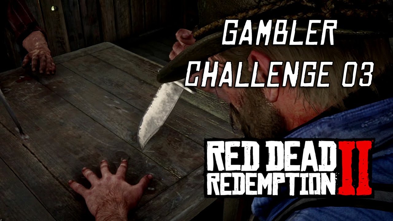 Red Dead Redemption 2 - Gambler Challenge #3 | Win 3 Games Of Five ...