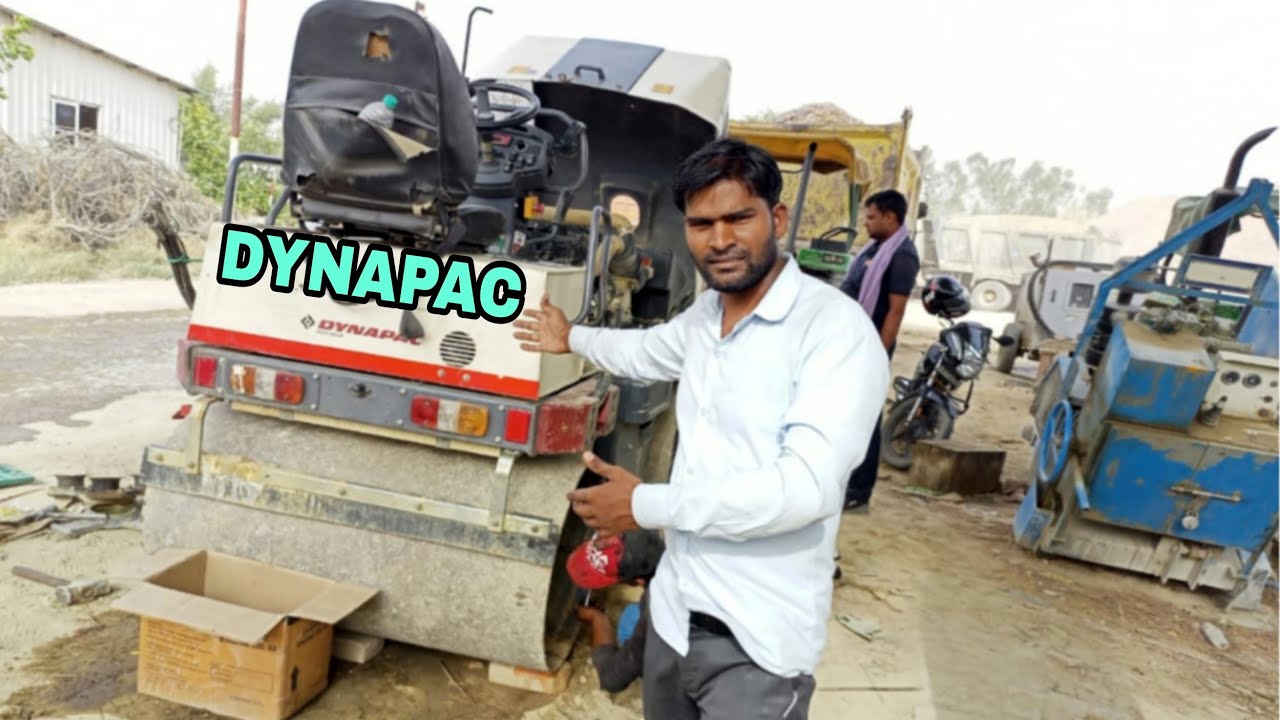 Dynapac CC125 Beby Roller l Small Beby Roller Dynapac l Vibration ...