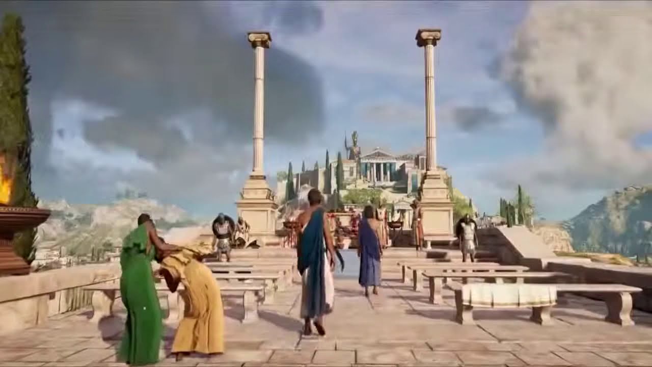 ΠΕΡΙΗΓΗΣΗ ΣΤΗΝ ΑΡΧΑΙΑ ΑΘΗΝΑ ΣΕ 3 D - YouTube