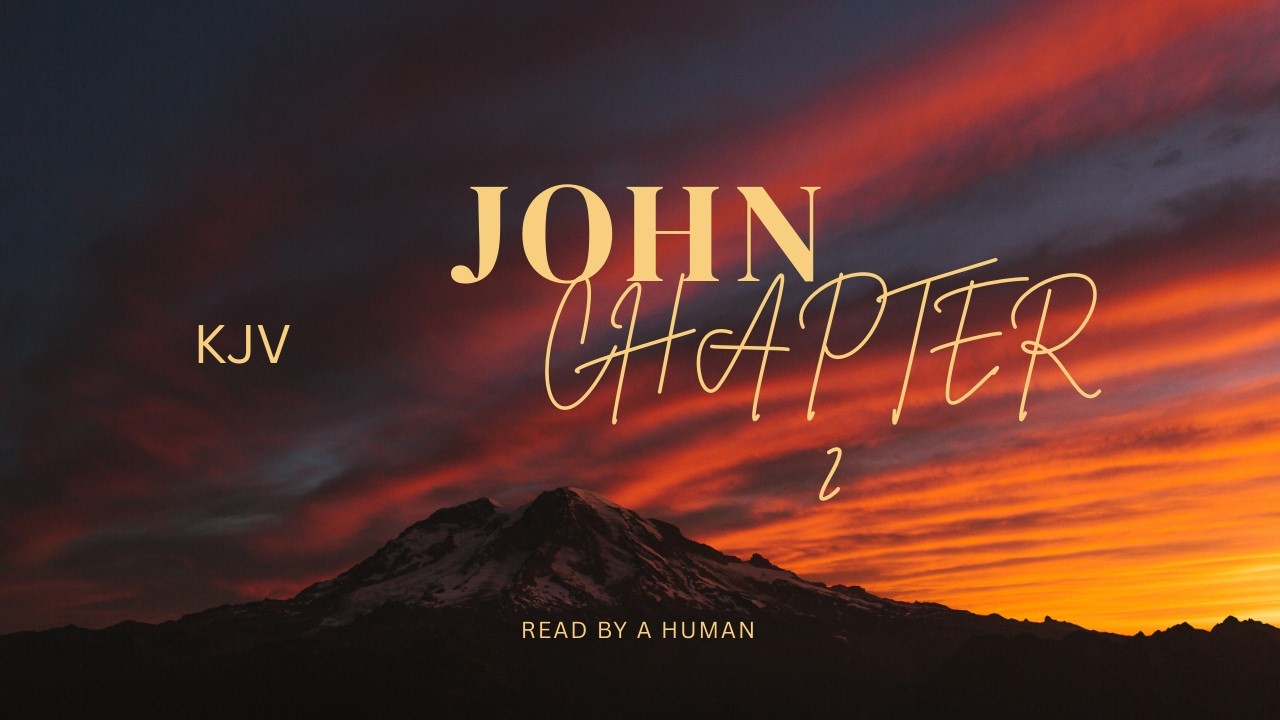 JOHN CHAPTER 2 | WATER TO WINE | FULL AUDIO - YouTube