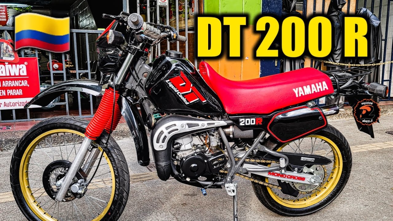 Dt 200 R clásico 2 tiempos Yamaha | Passion2wheels - YouTube