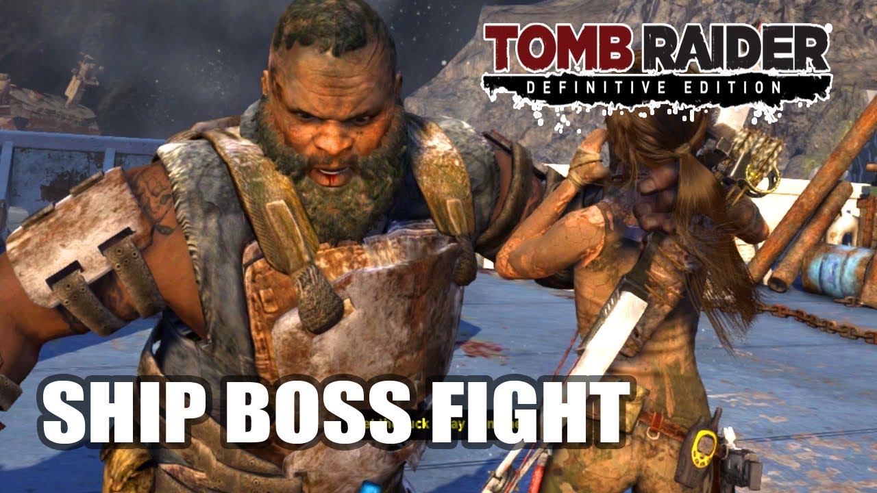 Ship Boss Fight | Tomb Raider - YouTube