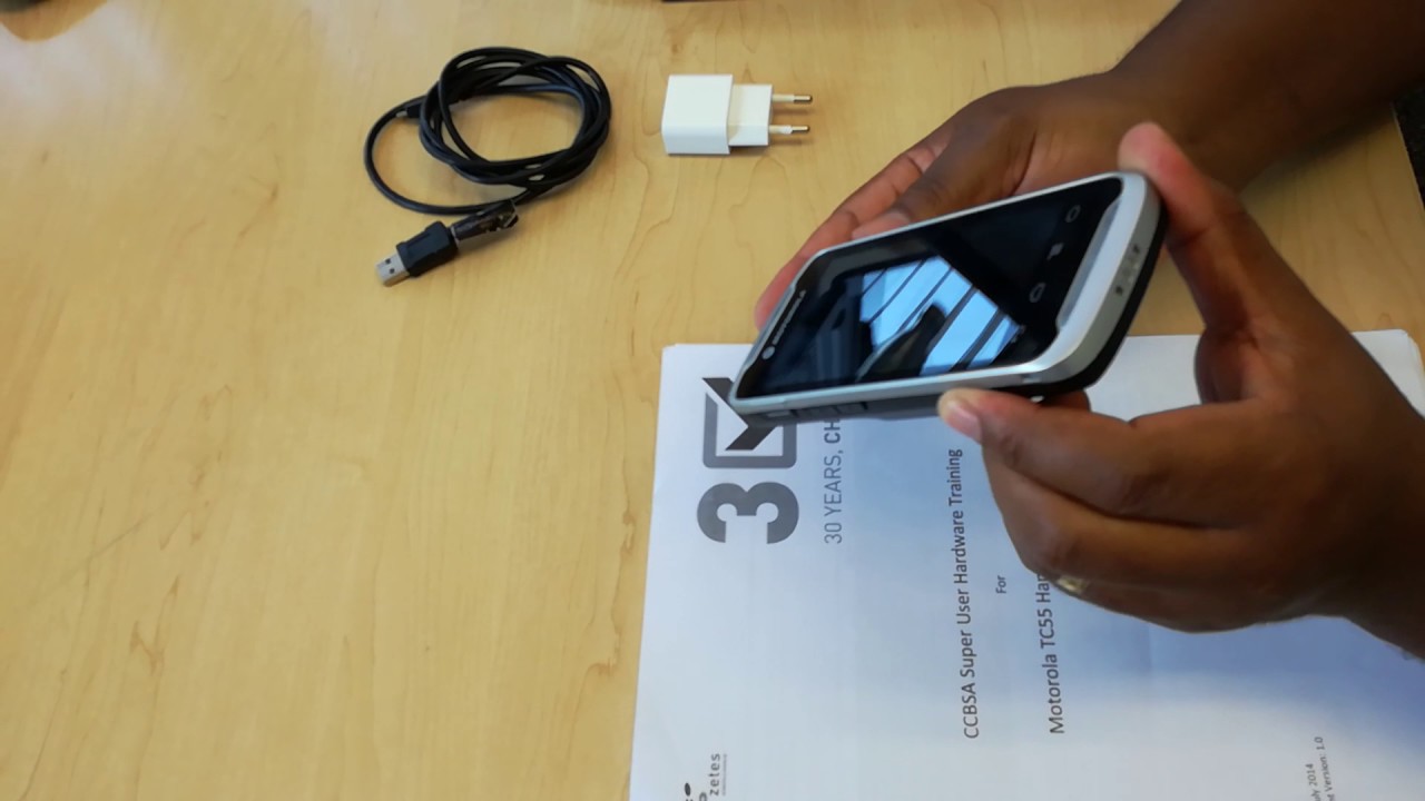 TC55 User Training - YouTube