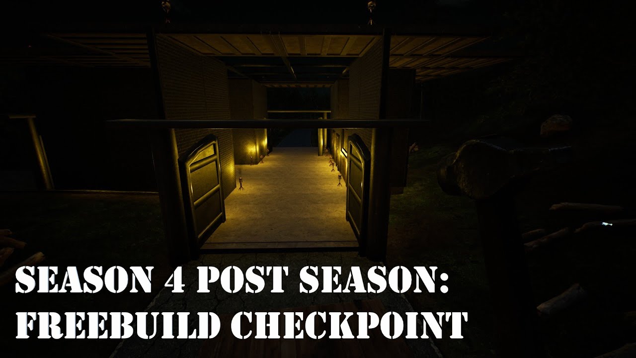 Season 4 Post Season! Building A Truck Checkpoint For Security! The ...