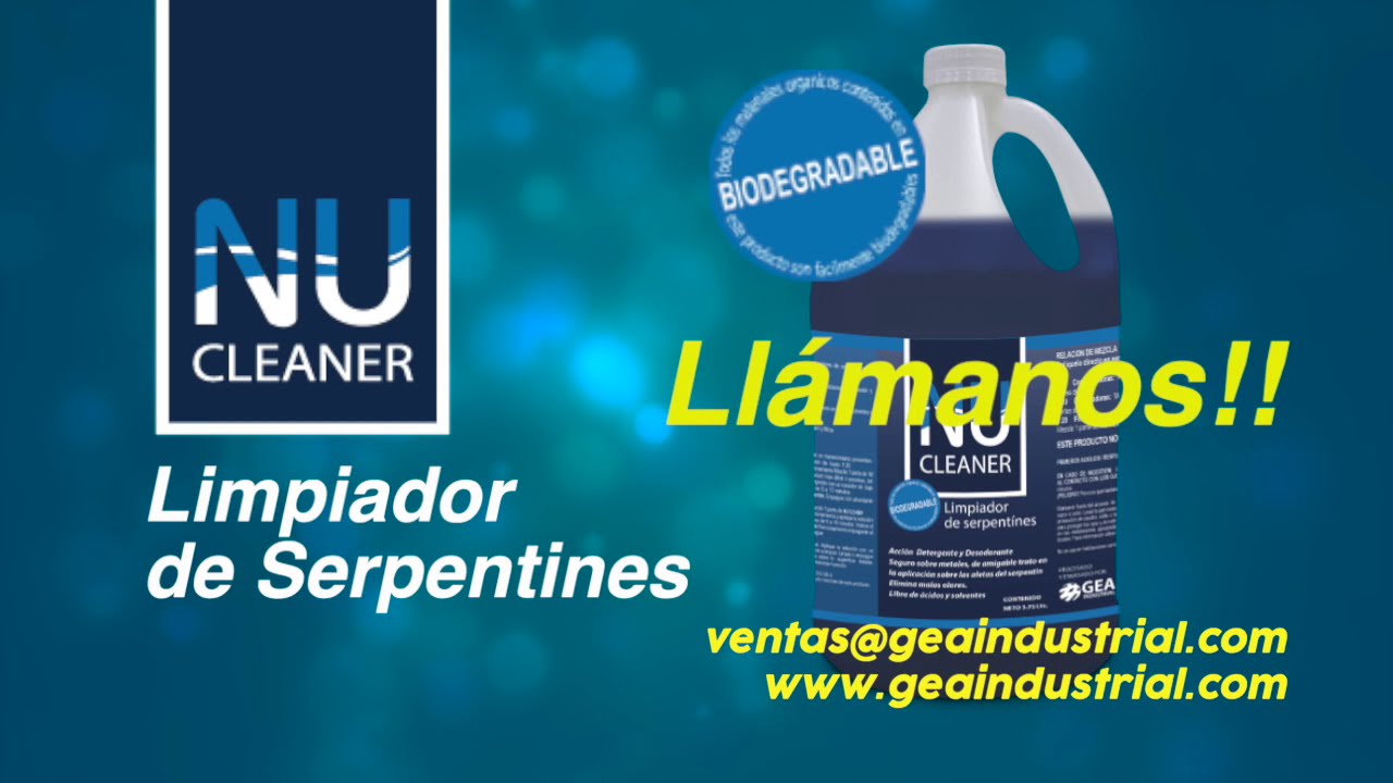 ¿Ya conoces NU CLEANER? - YouTube