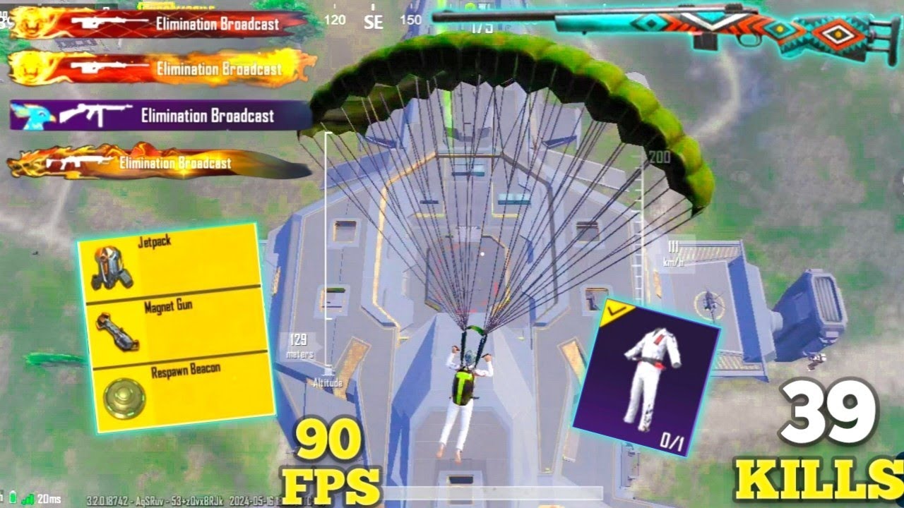 39 KILLS ! NEW SEASON HIGHEST KILL RECORD | SOLO VS SQUAD | 90FPS - YouTube