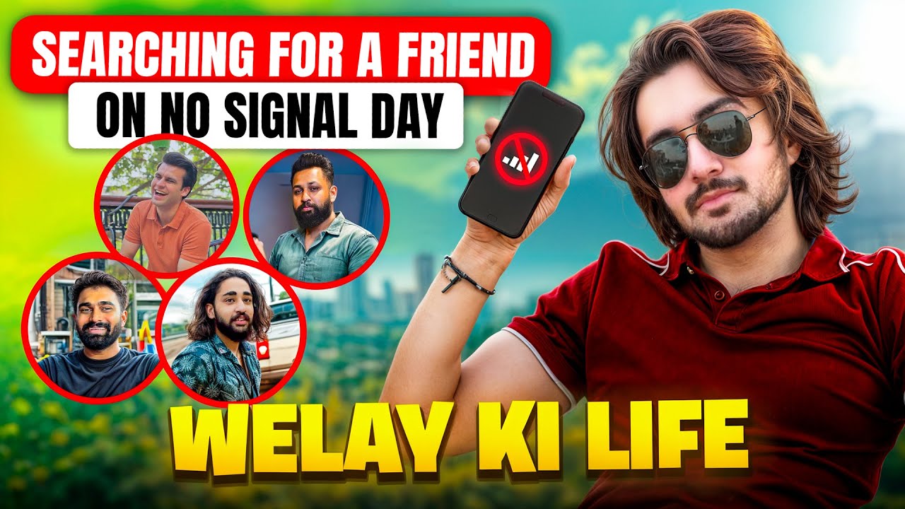 My First Vlog Ever | Signal Gaye To Boht Se Log Mil Gas | Welay Ki Life ...