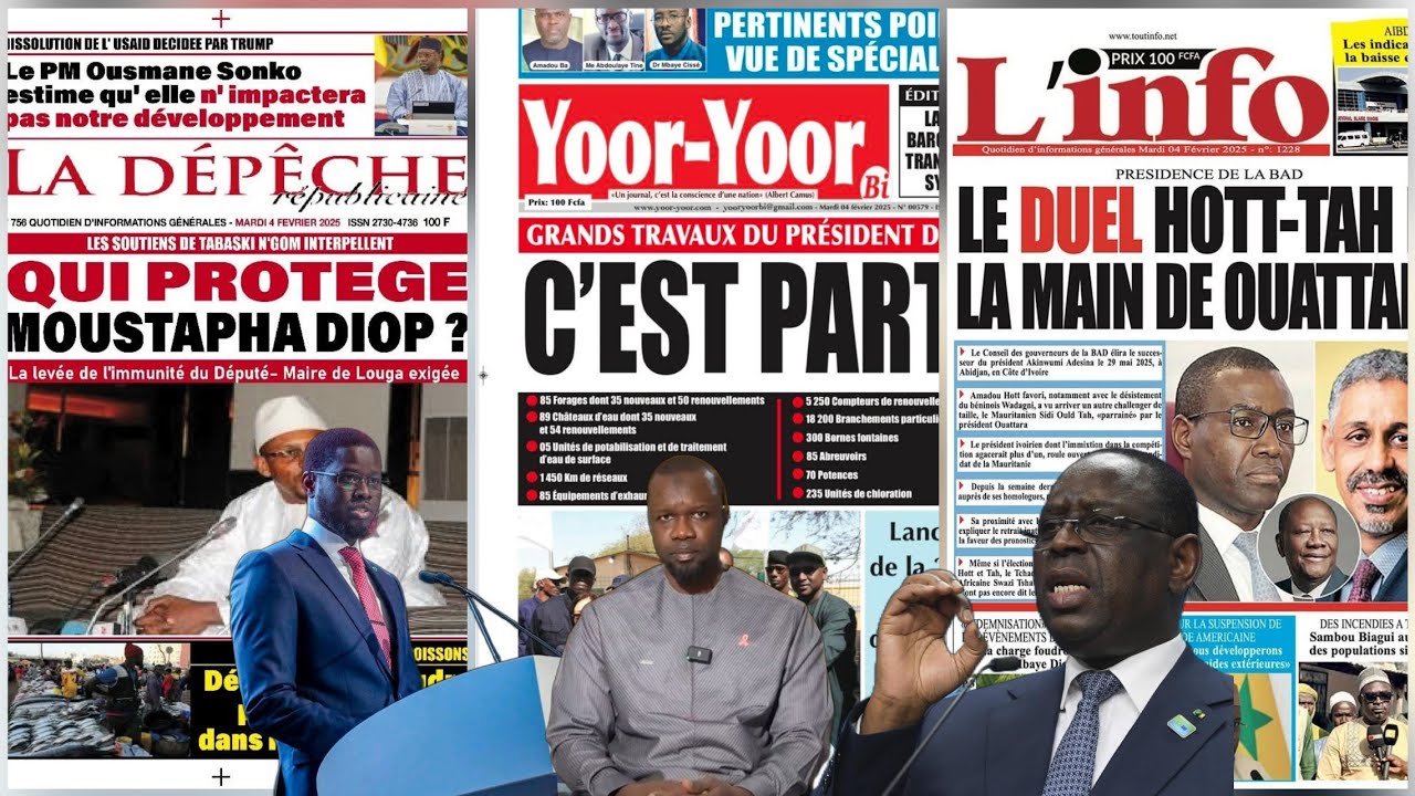 Revue De Presse Wolof Du Mardi 04 Février 2025 Au Sénégal Zikfm Rfm