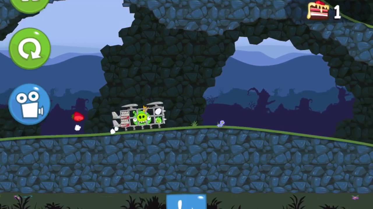 Bad Piggies- King Pig Enters the Battle - YouTube