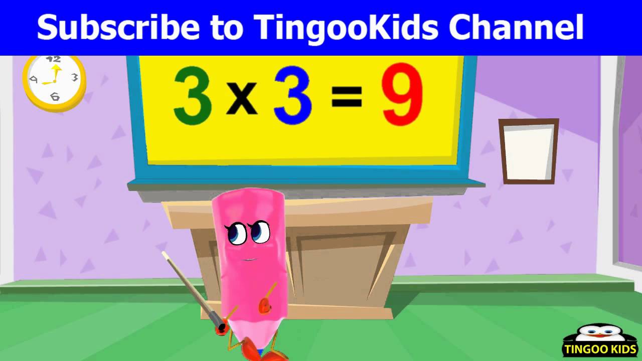 3 Times Table Nursery Rhymes Teaser Songs - YouTube