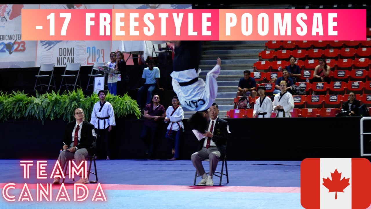 Male Individual Freestyle Poomsae | Taekwondo | 자유품새 | Team Canada ...