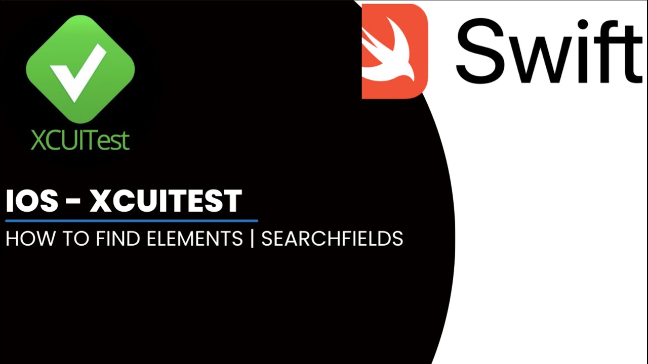 XCUITest| Find Element by Accessibility Inspector and SearchFields ...