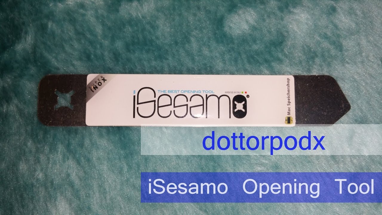 dottorpodx iSesamo Opening Tool - YouTube