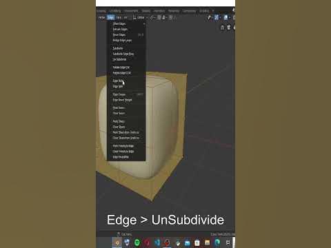 How To Lower The Poly And Vertices In Blender - YouTube