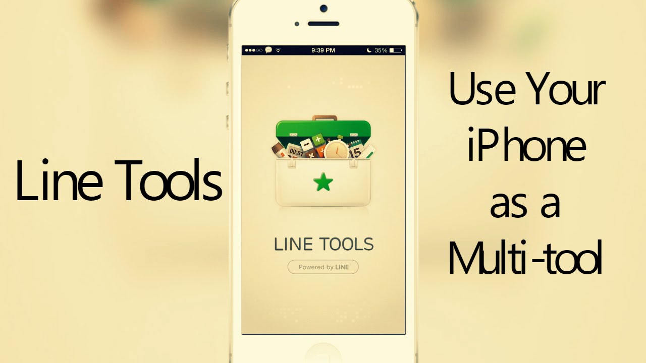 iOS Utility App: Use your Phone As A Multi-Tool - Line Tools - YouTube